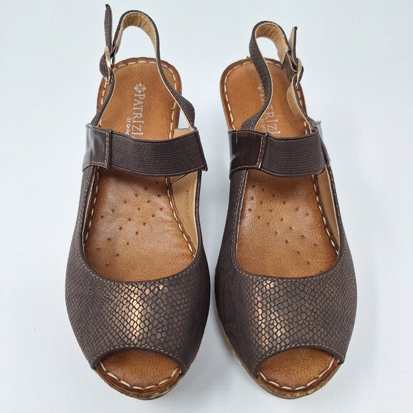 Spring Step | Shoes | Patrizia Womens Wedge Sandals By Spring Step Size ...